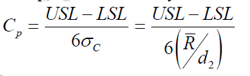 SPC: Unilateral Tolerance Capability Indices
